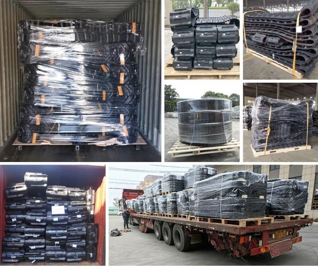 Rubber Crawler Track for Kubota Combine Harvester Model DC105X 575X93X58