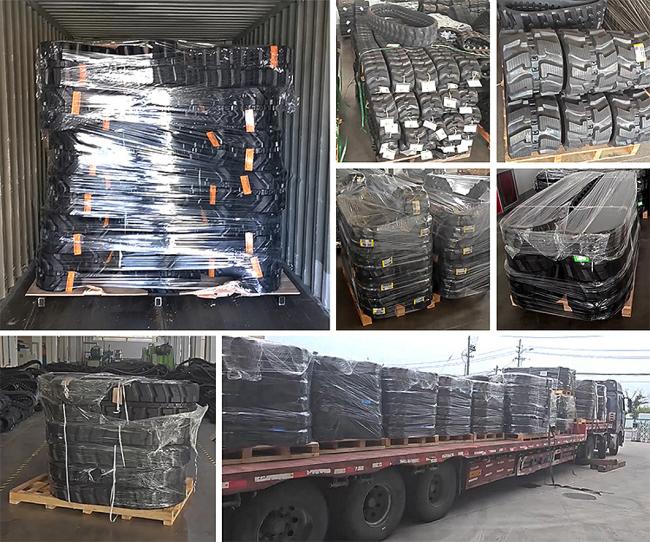 280mm Wide Ditch Witch Jt1220 Mini Excavator Rubber Track 280X72X56