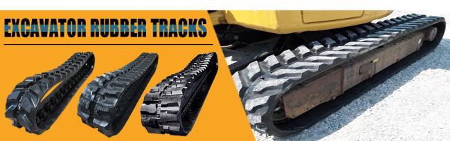 Mini Rubber Crawler 280*72*47 Excavator Rubber Tracks for Construction Machinery Parts