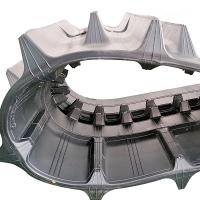 China Harvester Rubber Track for DC70 D500*90*56 Regular specifications or customization for sale