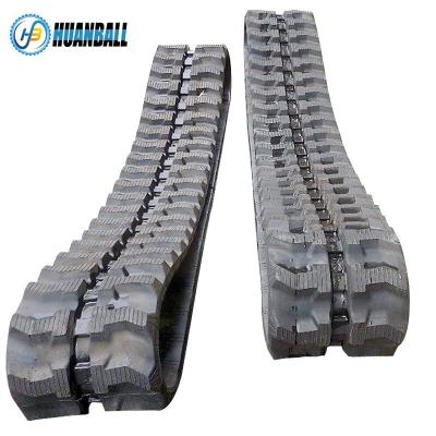 China 6 Inch Width Rubber Track Size 150*72*33 for Mini Excavator for sale