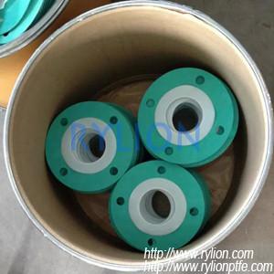 China FF PTFE envelop gasket,U or V shape,filler non-asbestos or rubber or asbestos for sale