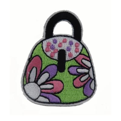 China Custom Embroidery Patch 4X5cm for sale