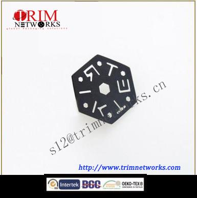 China Alloy Six edge diamond 30*30MM matte bmetal plate for sale