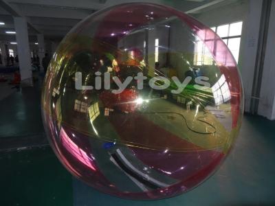 Китай учетверите сшил шарик раздувной воды PVC 1.0mm гуляя с комплектами для ремонта продается