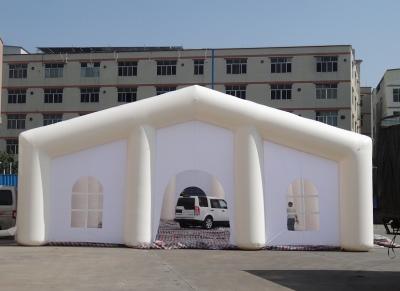 Cina Tenda gonfiabile di mostra del cappotto tenda gonfiabile di nylon bianca del PVC della grande per uso del commerace in vendita