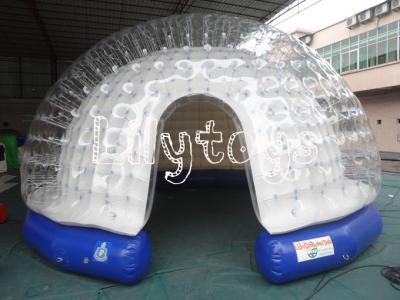 Cina Abitudine della tenda gonfiabile della cupola della prova di fuoco grande per nozze, EN14960/EN71 in vendita