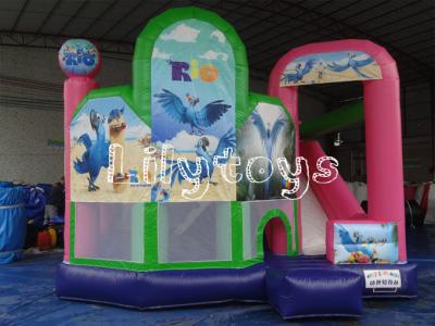 Cina gioco gonfiabile di sport dei bambini con lo scorrevole in vendita
