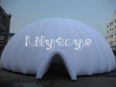 Cina grande tenda gonfiabile della cupola all'aperto con i corredi di riparazione/il divertimento gonfiabile per i bambini in vendita