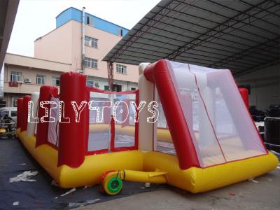 Cina grandi buttafuori gonfiabili del campo di football americano dei bambini commerciali con la tela cerata del PVC in vendita