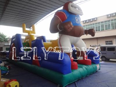 中国 巨人のプラトン ポリ塩化ビニールの商業屋外ゲームのための膨脹可能な障害スポーツの人 販売のため