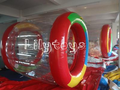 Китай Ролик прочной цветастой воды PVC/TPU раздувной для игр воды продается