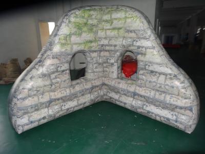 Cina bunker tagliati gonfiabili della parete/bunker gonfiabile di paintball per il gioco di partiti in vendita