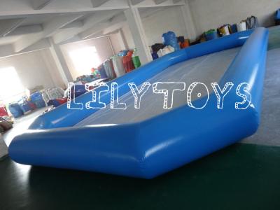 China De blauwe Reuze opblaasbare kiddiepool van pvc grappig voor commercieel zwemt Centrumvermaak Te koop