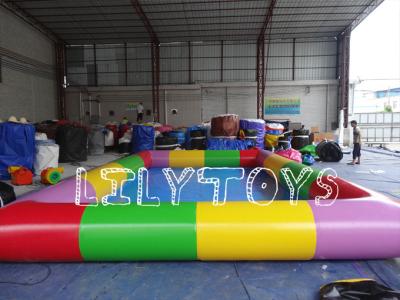China De kleurrijke volwassen douane van Jonge geitjes Opblaasbare Pools/inflatables voor partijhuren Te koop