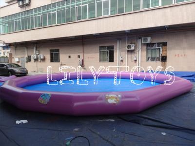 China de roze huren van de Jonge geitjes Opblaasbare Pools van de verjaardagspartij voor de Pool van binnenplaatsinflatables Te koop