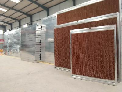 China Hot Selling Greenhouse Cooling Pad (green & brown) for sale