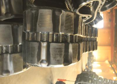 China TAKEUCHI TL120/TL220 loader replacement rubber track 300mm width,86mm pitch for sale