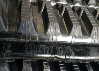China Yanmar YEW5D replacement rubber track 230mm width,72mm pitch,50links for sale
