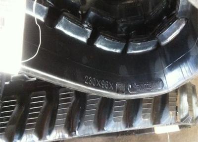 China TB15F (TAKEUCHI) replacement rubber track 230mm width,96mm pitch,35links for sale