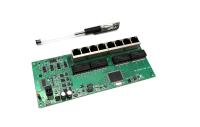 China 8 Port Gigabit Panel Ethernet Switch Module , POE PSE Switch Power Over Ethernet Module for sale
