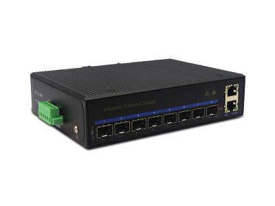 Cina Commutatore industriale di Ethernet del 10BaseT 100Base-TX del porto di MSG1802 RJ45 2 in vendita