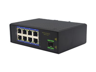 Cina Commutatore industriale IP40 di Ethernet di MSG1108P 100Base-T RJ45 1000M PoE in vendita
