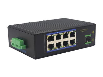 Cina Commutatore industriale IP40 di Ethernet di MSG1108P 100Base-T RJ45 1000M PoE in vendita