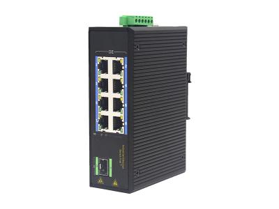 Cina Commutatore industriale IP40 di Ethernet di MSG1108P 100Base-T RJ45 1000M PoE in vendita