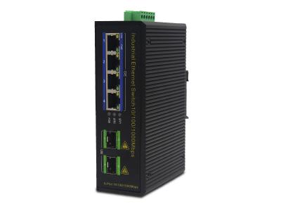 Cina commutatore di Ethernet di PoE della fibra 100Base-T di 3W IP40 MSG1204P 1000M in vendita