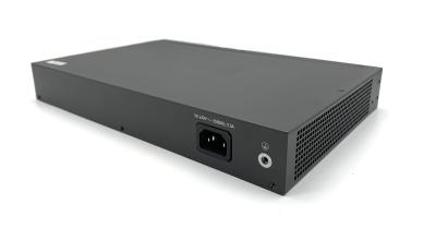 Cina commutatore IGMP a 19 pollici MSG8408 curiosante di Ethernet di Poe della gestione di 12Mbit L2 in vendita