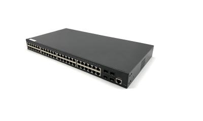 Cina Commutatore MSG8448 48 BaseTX 4 SFP L2 GPIO 30W di Ethernet di PoE di controllo del fan in vendita