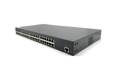 Cina Curiosare industriale del commutatore MSG8048 48 BaseTX L2 IGMP di Ethernet di POE PSE 30W in vendita