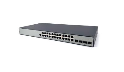 Cina Commutatori 24 x 10/100M di Ethernet della gestione L3/1000M/2.5G porti della base-t 6 X 10G SFP in vendita