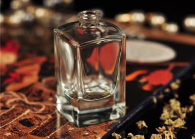 China Travel Square Glass Perfume Bottles Antique With Personal Care for sale