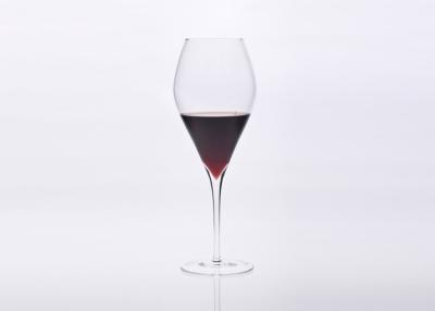 China Mouth Blown Stemware Wine Glasses , Wedding Champagne Flute Glasses for sale