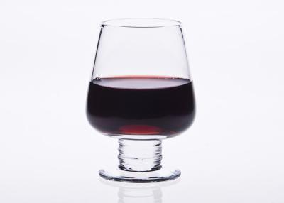 China Hand Blown Stemware Wine Glasses Set Heat Resistant Decorated for sale