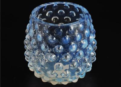 China Votive Met de hand gemaakte Gekleurde 530Ml Elegante Capaciteit van de Glaskaars Houders Te koop