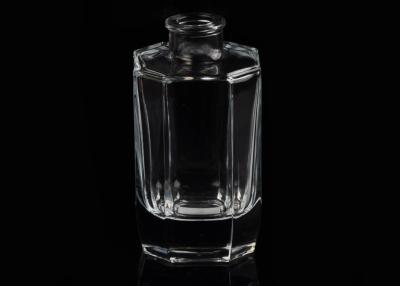 China Decorative Glass Perfume Bottles With Pump , Refill Perfume Bottles for sale