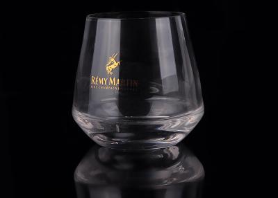 China Drinking Crystal Whiskey Glass Tumbler , Round Tumbler Glasses OEM Logo for sale