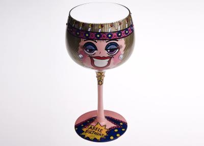 China Colored Stemware Wine Glasses for sale