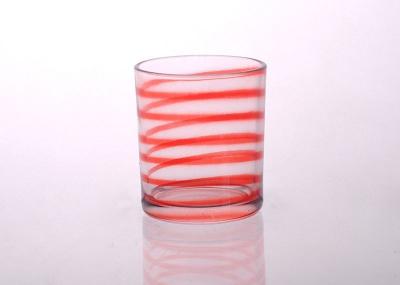 China Personalized Decorative Glassware Glass Candle Containers 400ml for sale