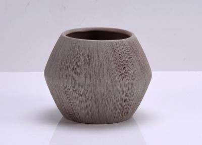 Cina Supporto di candela ceramico concreto moderno di superficie di Matt per i centri di nozze in vendita