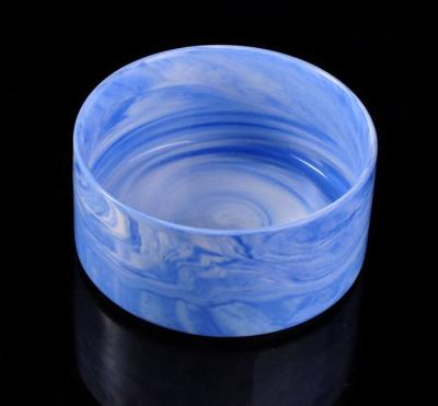 Cina supporto di candela ceramico 580ml, contenitore di marmo personale della candela in vendita