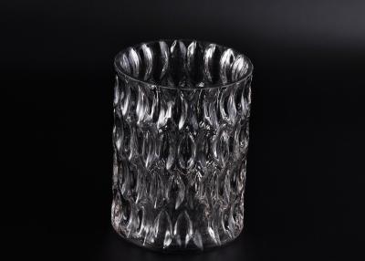 China Van de het Glaskaars van de kristal rond Gedaalde Oppervlakte van het de Kruikglas de Kandelaarhouders Te koop