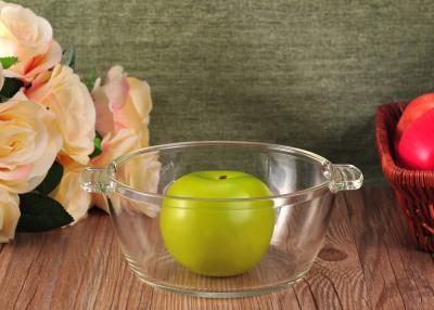 China Clear Glass Tableware Glass Baked Bowl Set With Lid Used for Oven Baking for sale