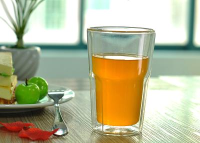 China Fashion Clear Glass Tea Cups For Office / Home , Clear Glass Coffee Mugs for sale
