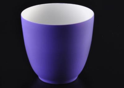Cina Supporto ceramico del tealight del supporto di candela di colore porpora di Natale per la decorazione domestica in vendita
