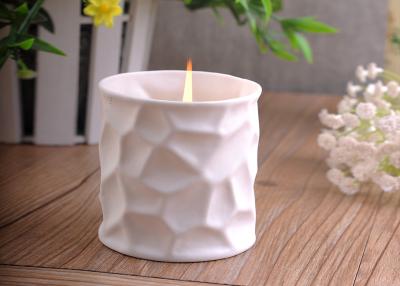 China Castiçal 290ml cerâmico branco elegante para a decoração home à venda