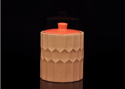 China A mão Crafted o castiçal cerâmico interno da casa, recipientes cerâmicos da vela decorativos à venda